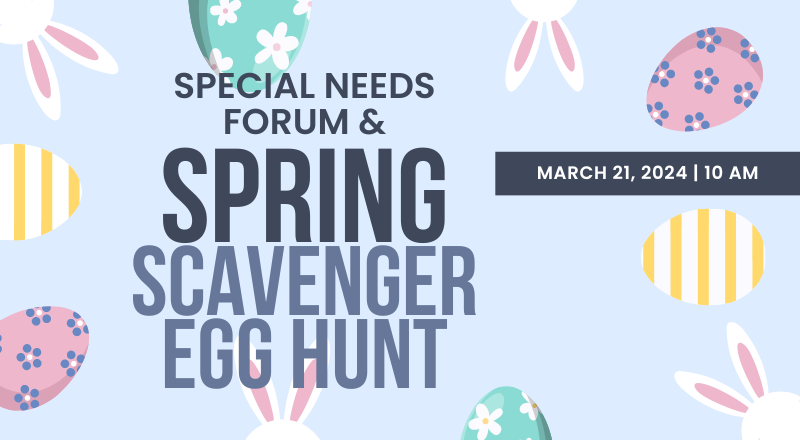 MCCS Special Needs Forum and Spring Scavenger Egg Hunt