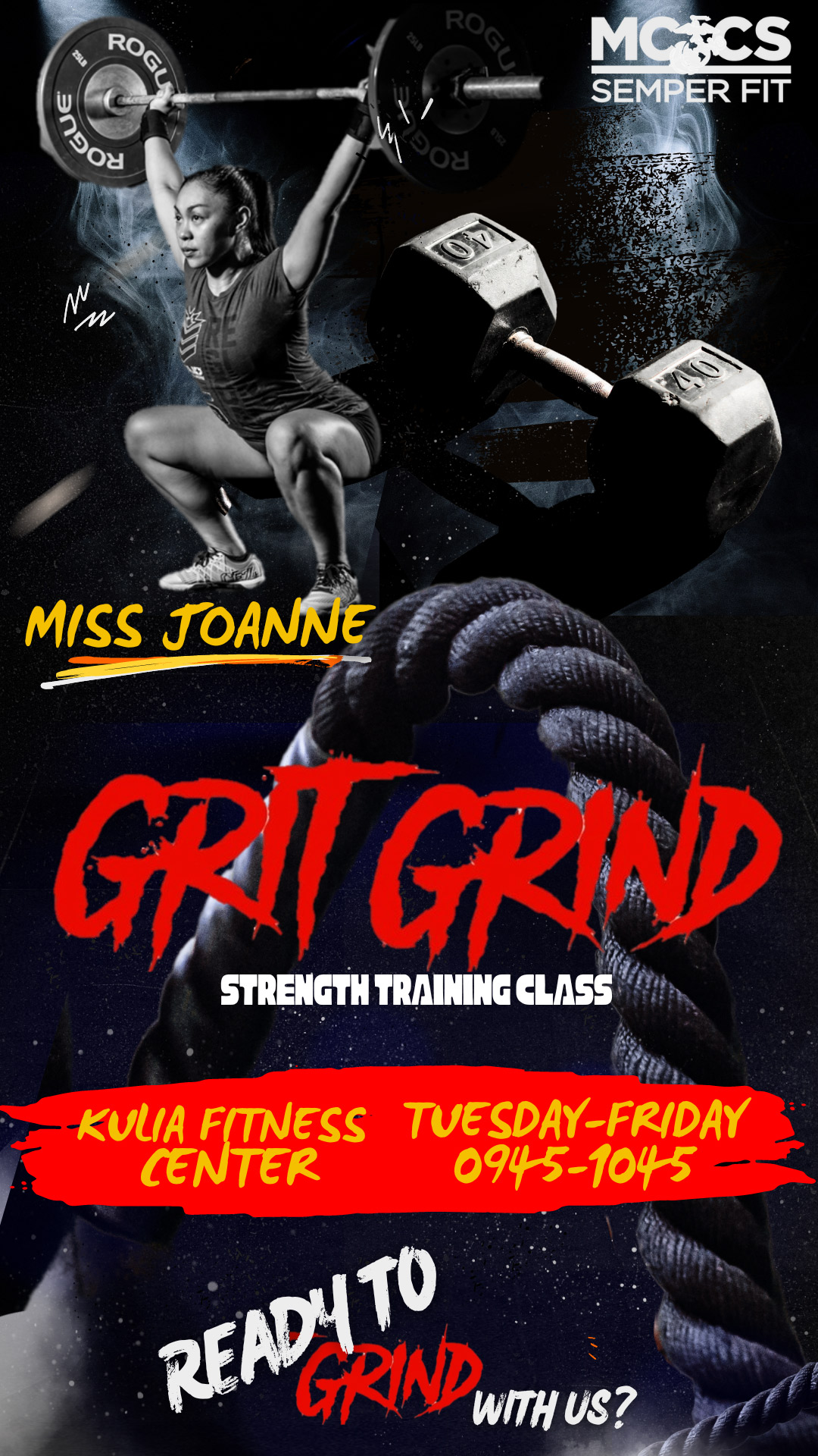 MCCS Grit & Grind (Strength) with Joanne