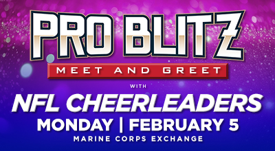 MCCS AFE Pro Blitz NFL Cheerleaders Meet & Greet