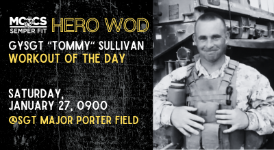 MCCS HERO Workout of the Day - The Tommy