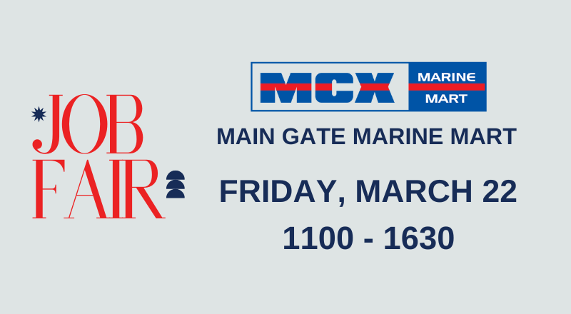 MCCS MCX Marine Mart Job Fair