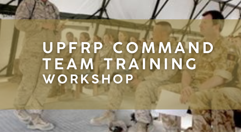 MCCS Unit, Personal & Family Readiness Program- Command Team Training