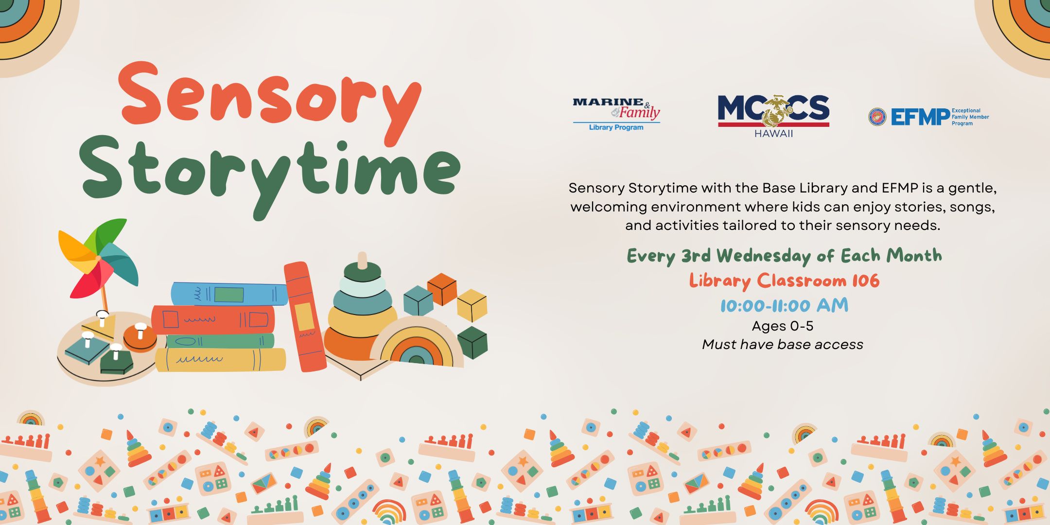 MCCS Sensory Storytime