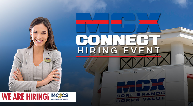 MCCS MCX Connect Hiring Event