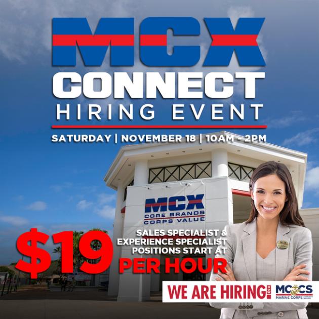 Hawaii | MCX Connect Hiring Event